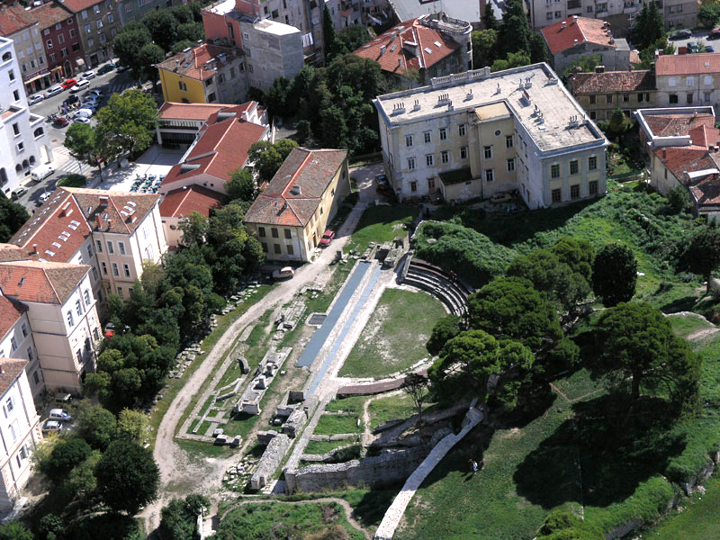 The Pula Amphitheater “Arena” and two Theaters